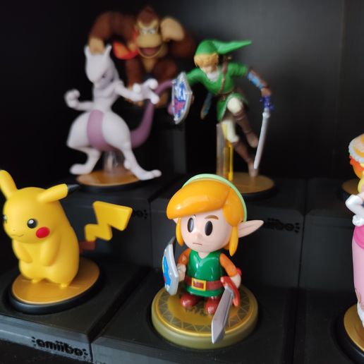 👾 Stand Amiibo・Free STL File for 3D printing・Cults