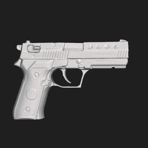 🩻 Girsan MC21 Real Size Scan 3D Gun Mold・ STL File for 3D printing・Cults