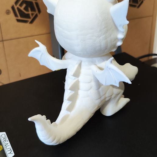 🐉 cute Dragon figure Labubu・3D Print with the Ender3 v3 plus 3D printer ...