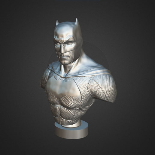 STL file Batman sculpture 🗿 ・Template to download and 3D print・Cults