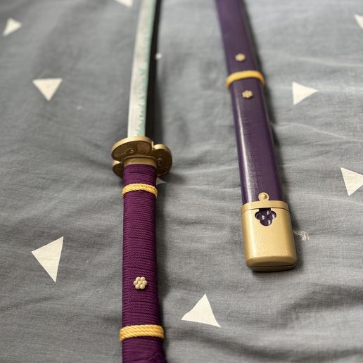 🗡️ Enma - Zoro's Third Katana Wano - One Piece・ 3D File for 3D printing ...
