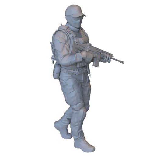 Archivo STL Modern Soldier 13 🫡 ・Plan de impresión en 3D para descargar・Cults