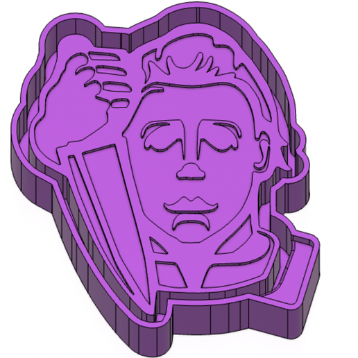 🎃 Horror Mask Halloween FRESHIE MOLD - SILICONE MOLD BOX・ STL File for ...