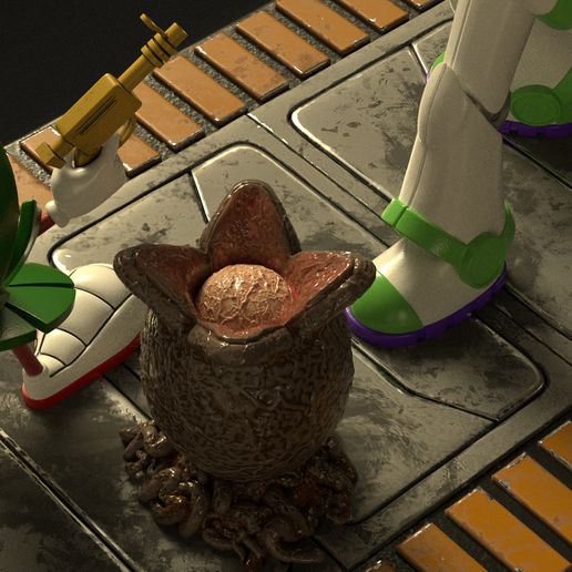 Archivo STL BUZZ Y MARVIN 👽 ・Objeto para impresora 3D para descargar・Cults