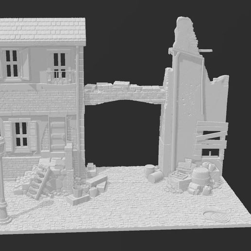 🏛️ MA Models 1_72 diorama 2・Free STL File for 3D printing・Cults