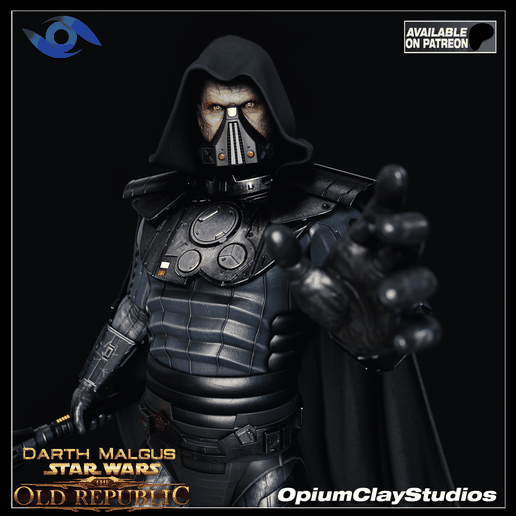 🎨 Darth Malgus Fan Art- Star Wars: The Old Republic・ STL File for 3D ...