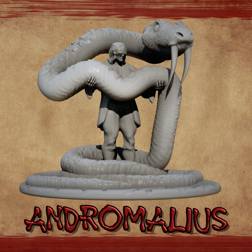 3D file Andromalius - Great Earl of Hell 👹 ・3D printable model to ...