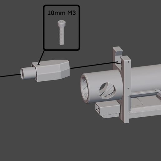 🔫 40K Boltor prop・Free 3D File for ・Cults