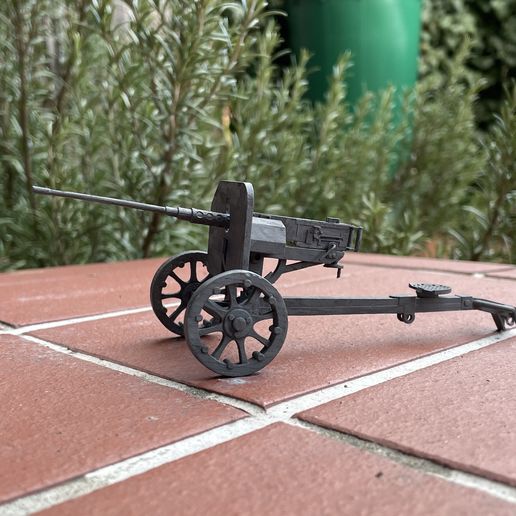 STL file SG-43SGM ca 50 Browning 1:16 Tank 1/16 WWII 🪖 ・3D printable ...