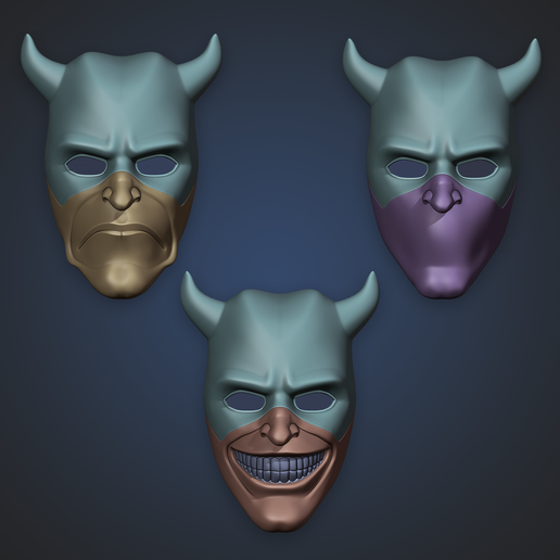 Mouthless Batman Mask