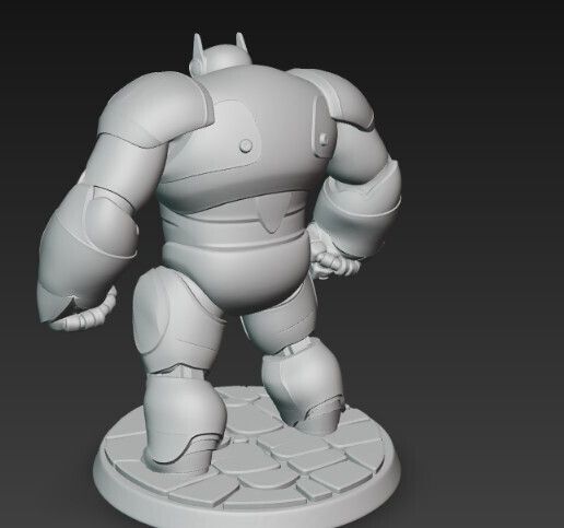 🤖 Baymax (Battle Suit), Big Hero 6 / D&D Miniature custom・ STL File for ...