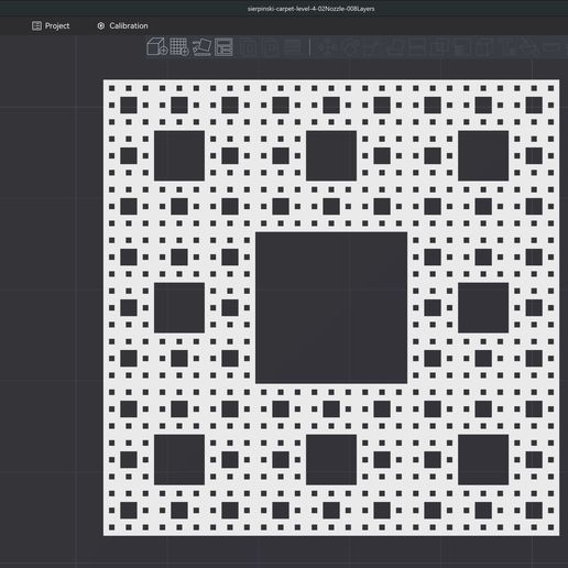 sierpinski carpet java