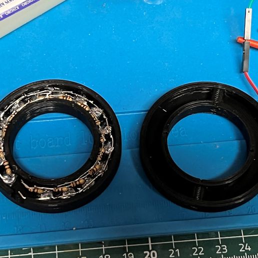🔬 35mm Microscope LED Ring Light・Free 3D File for ・Cults