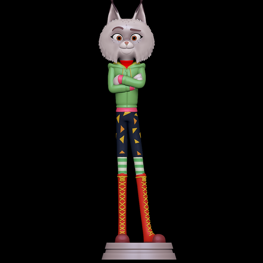 🧑‍🎤 Nooshy - Sing 2・ 3D File for 3D printing・Cults