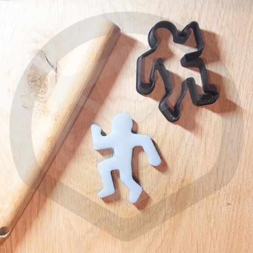 🍪 Cookie cutter Crime scene silhouette shape cutters・ 3D File for 3D ...