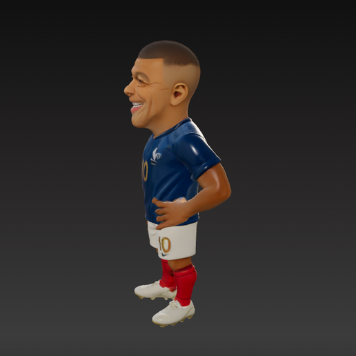 ⚽ Kylian Mbappé Mini Fut Series・ STL File for 3D printing・Cults