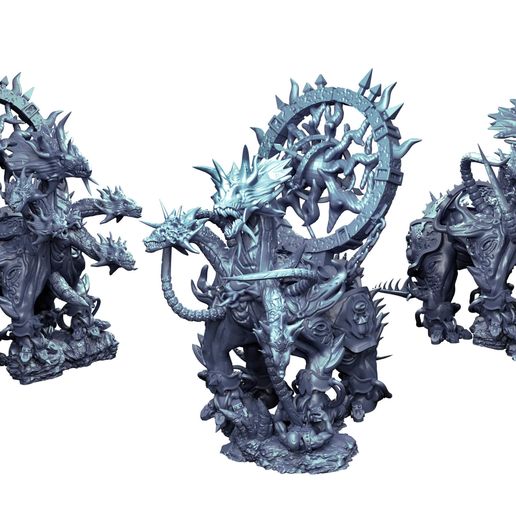 🦖 Vortex Beast Collection Hydra And Dinosaur Variations・ 3D File for 3D ...