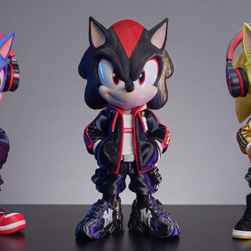 👾 Sonic Urban Vibes Collection (Super Sonic & Shadow Variants ...