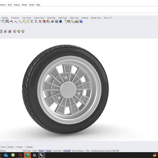 🚗 Rims delta mics 13" 1/18・ STL File for 3D printing・Cults