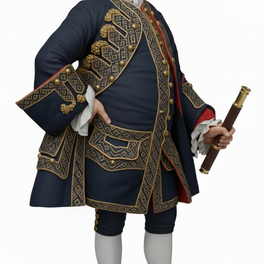 🥇 Admiral George Anson 1st Baron Anson・ STL File for 3D printing and ...