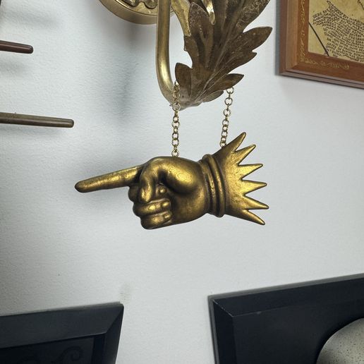 Flourish & Blotts Pointing Hand Prop Manicule – 3D Printable STL ...