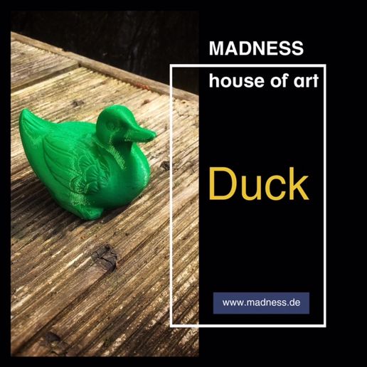 Download STL file The Duck • Object to 3D print ・ Cults