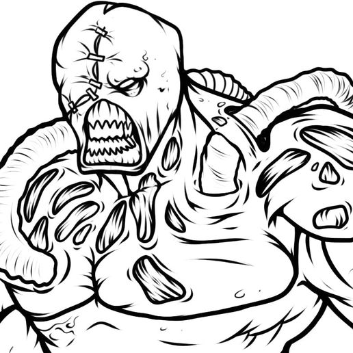lego abomination coloring pages