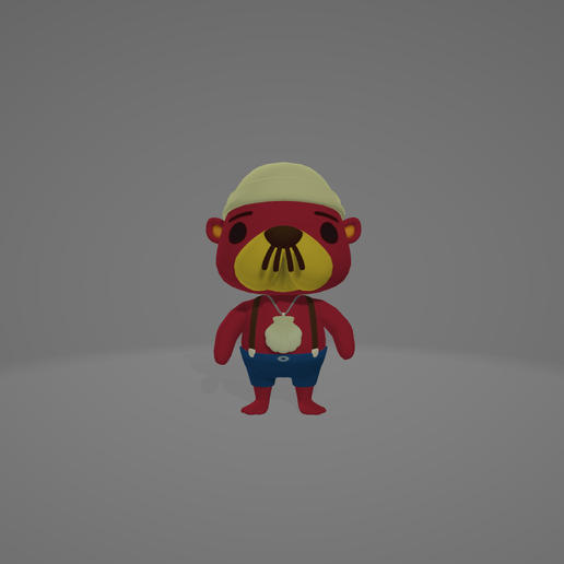 🆕 ANIAMAL CROSSING PASCAL・ STL File for 3D printing・Cults