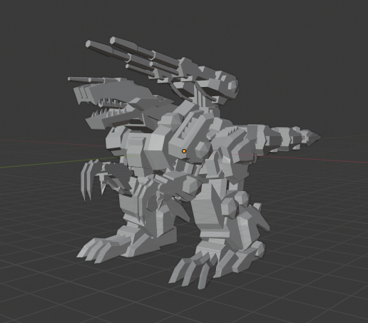 🧸 Zoids - Geno Saurer・ STL File for 3D printing・Cults