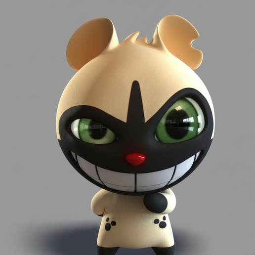 🗝️ llavero funki punky - sultan・ 3D File for 3D printing・Cults