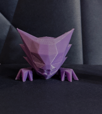 🐉 Haunter Low Poly Pokemon・ STL File for 3D printing・Cults