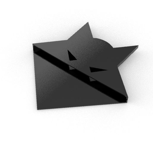STL file batman bookmark 🔖 ・3D printing model to download・Cults