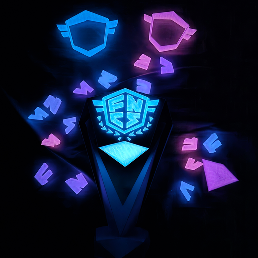 🏆 The Ultimate Fortnite FNCS Champions Trophy 3D model・ STL File for 3D ...