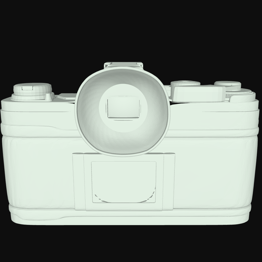 📷 Nikon Camera STL 3D Printable Vintage DSLR Model for Photography Fans ...