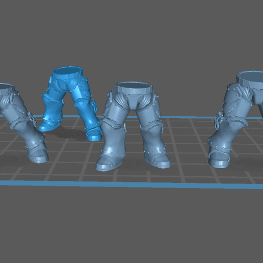 ⚔ Damned legs・Free STL File for 3D printing・Cults