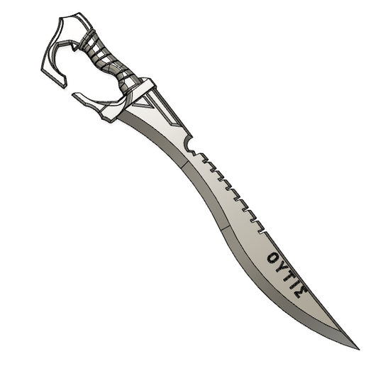 🗡️ Limbus Company - Outis' blade・ STL File for 3D printing・Cults