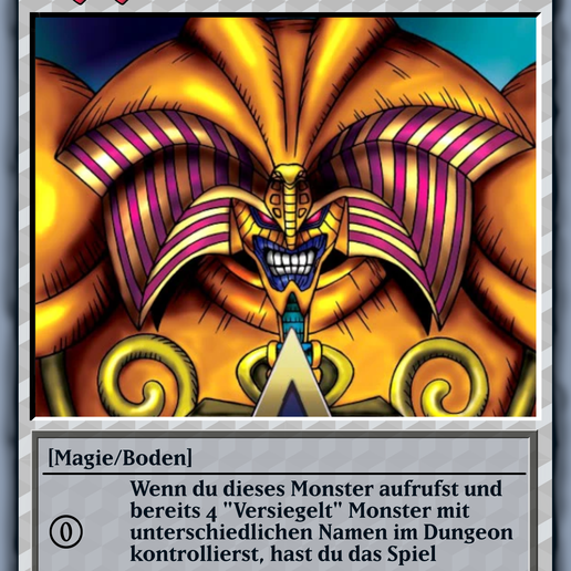 STL file Yu-Gi-Oh! dungeon dice Exodia the Forbidden One Miniature ...
