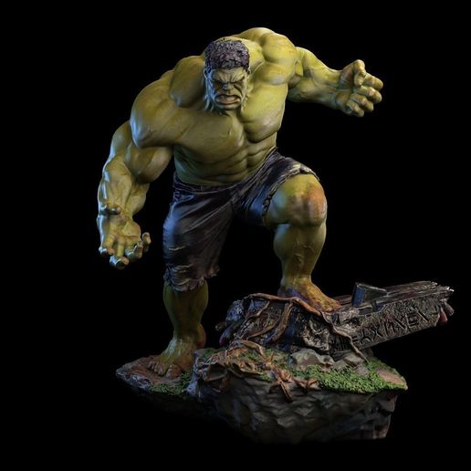 🦸 Hulk・ STL File for ・Cults