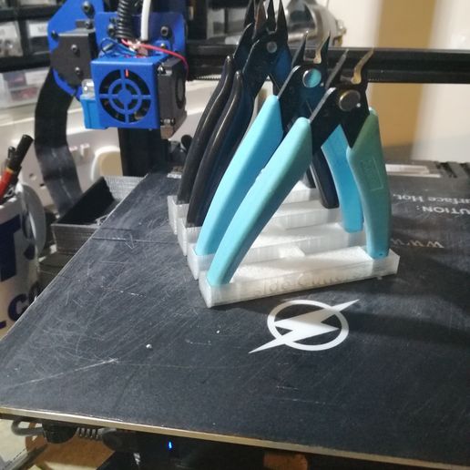 🛠️ Side cutting pliers holder・Archivo STL Gratis para ・Cults