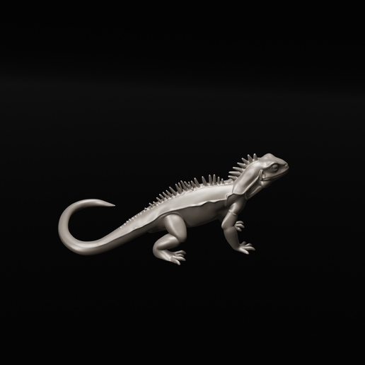 🦎 Realistic Lizard 3D Model - Reptile STL for 3D Printing・ STL File for ...