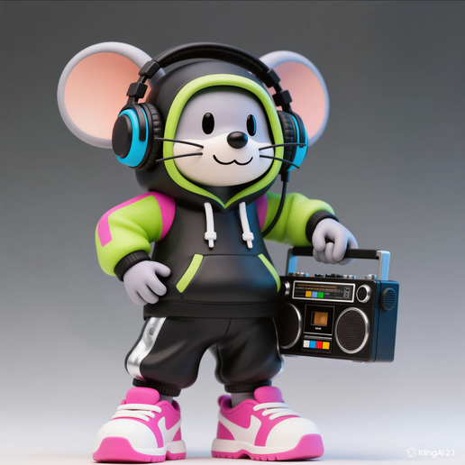 🐁 urban mouse fan art・Free STL File for 3D printing・Cults