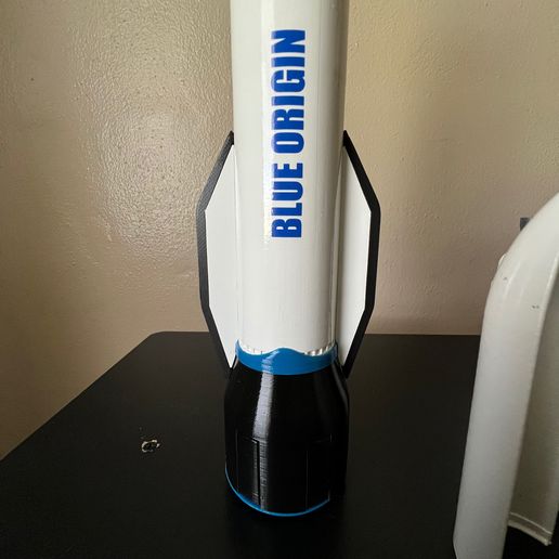 🆕 1/144 Scale Blue Origin New Glenn Rocket・ STL File for 3D printing ...