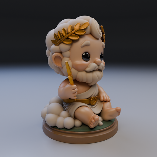👶 Baby Zeus・ 3D File for 3D printing・Cults