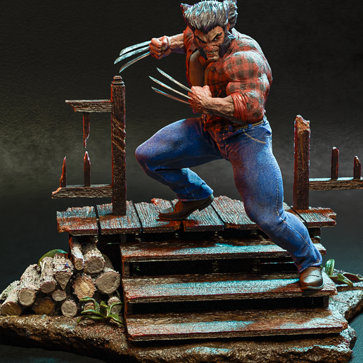 🎨 Dex wolverine 1:6 scale・Archivo 3D para Impresión 3D・Cults