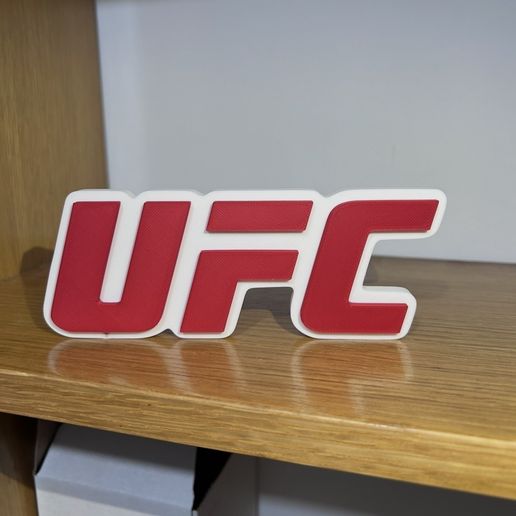👽 UFC Logo・ STL File for 3D printing・Cults