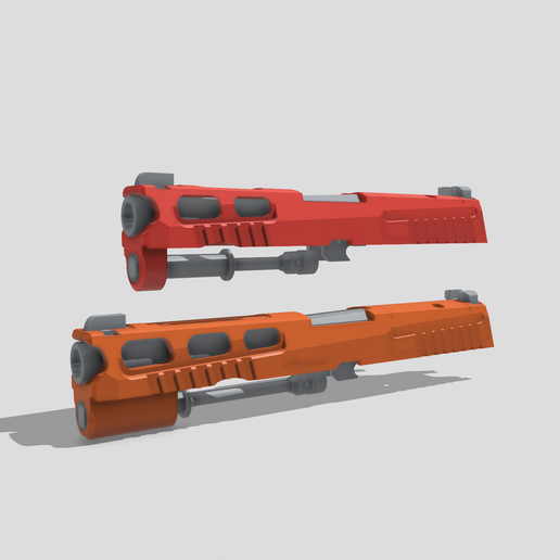 🔫 AIRSOFT VFC P320 Pro Cut M17 SLIDE・ STL File for 3D printing・Cults