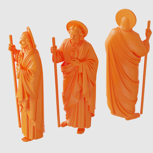 🗿 SAN JUDAS TADEO - Models 3D・Archivo STL para Impresión 3D・Cults