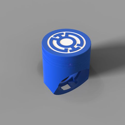 blue lantern ring stl