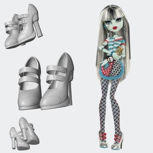 👹 Frankie Stein, Doll Home Ick Playset, Monster High・ 3D File for 3D ...