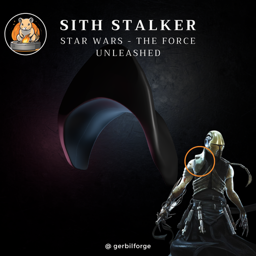 ⭐ Armadura de hombro Sith Stalker / Star Killer - para Cosplay o ...